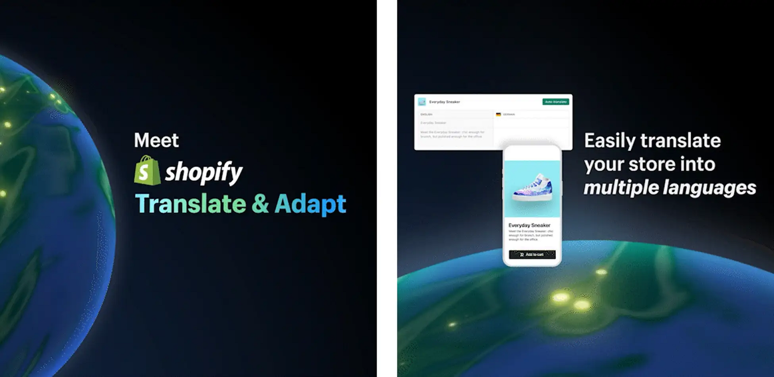 [B!] Shopify、世界150カ国以上の言語を自動翻訳するShopify Translate & Adaptを提供開始 | EC業界 ...
