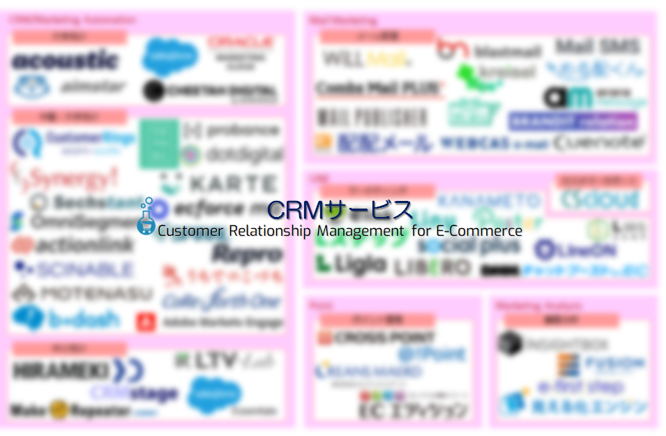 EC業界カオスマップ2023 － CRMサービス編 | EC業界ニュース・まとめ・コラム「eコマースコンバージョンラボ」